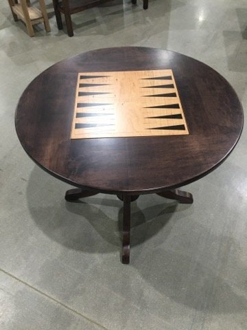 Hardwood 30" Convertible Game Table from DutchCrafters Amish Furniture