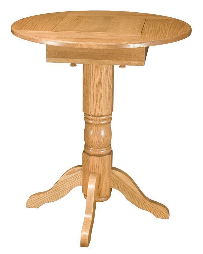 Hardwood Pub Size Game Table from DutchCrafters Amish Furniture