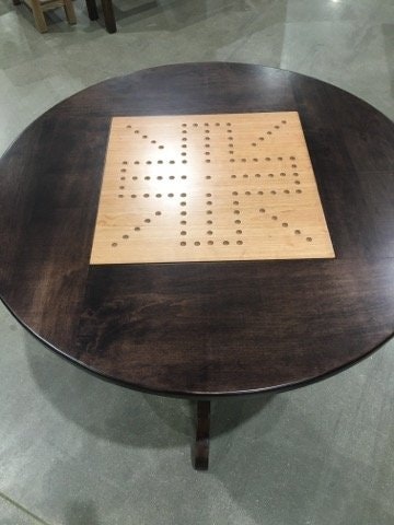 Hardwood Pub Size Game Table from DutchCrafters Amish Furniture
