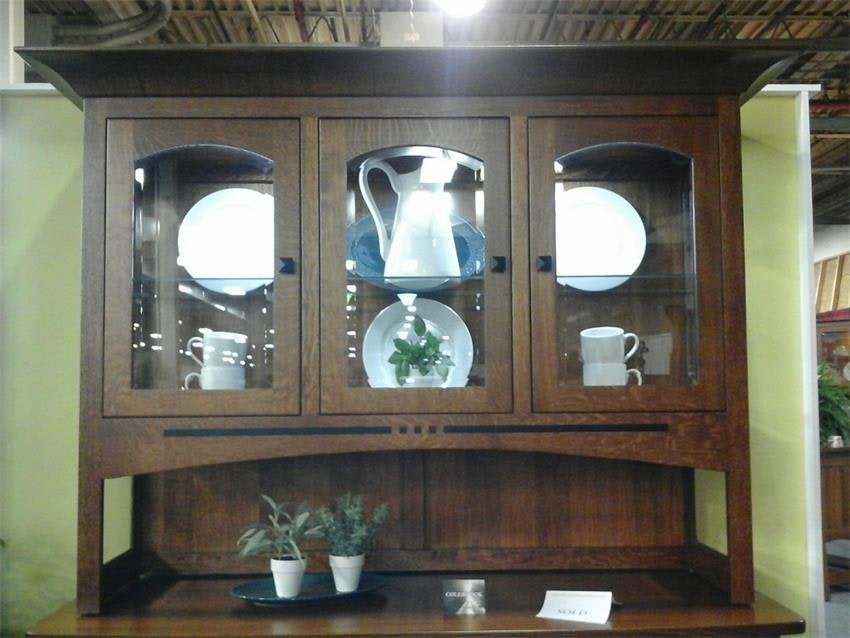 Mission Buffet with Hutch - Amish Handcrafted Dining Furniture