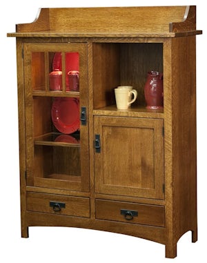 Amish Curio Cabinets – Custom Display Cases | DutchCrafters
