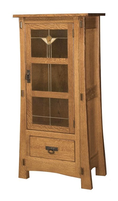 Amish Curio Cabinets – Custom Display Cases | DutchCrafters