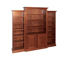 Solid Wood Amish Bookcases - Quality Made | DutchCrafters