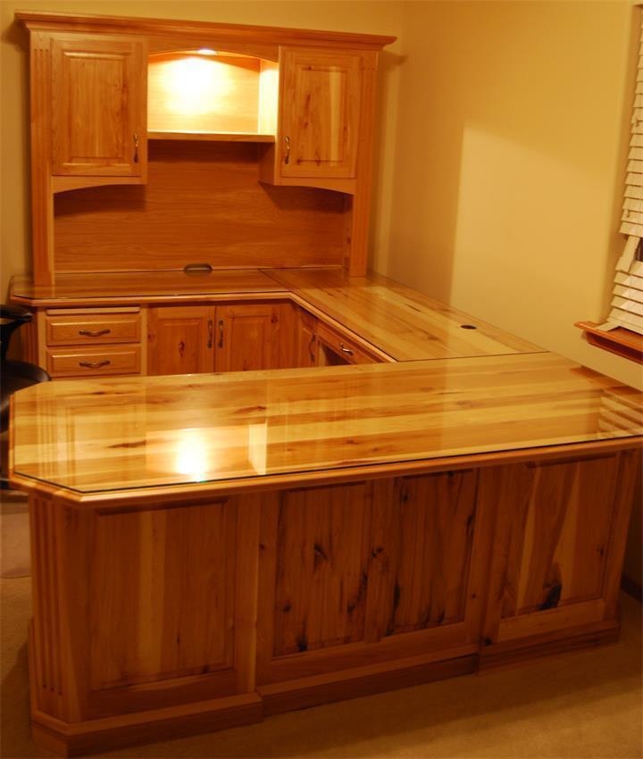 U-Shaped Office Desk from DutchCrafters Amish Furniture