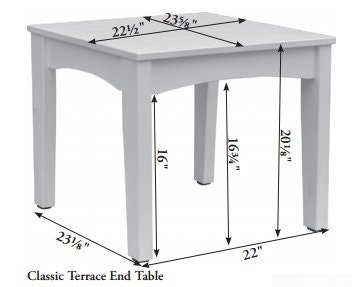 Berlin Gardens Deep Seating 6-Piece Poly Terrace Set from