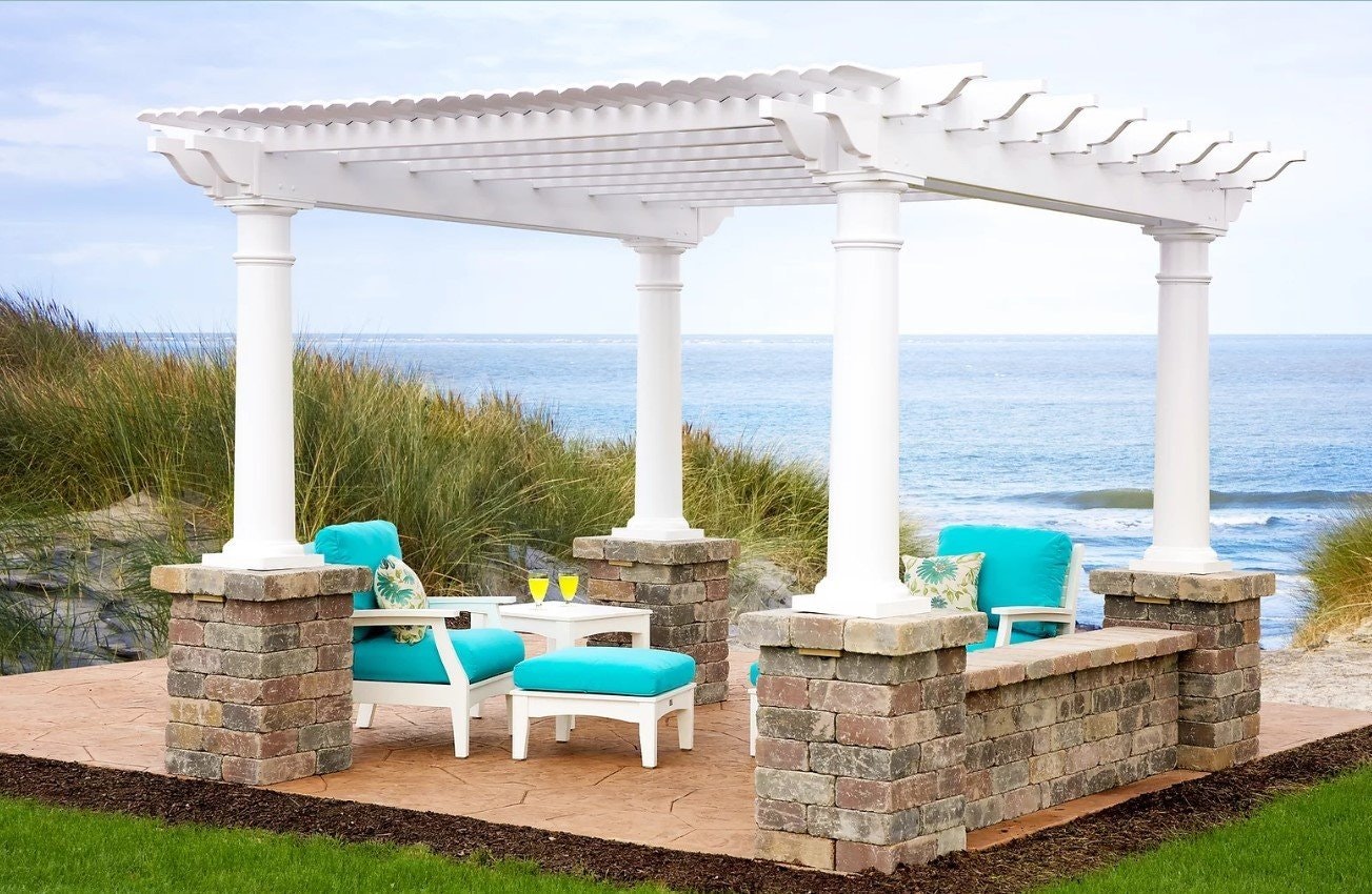 Berlin Gardens Deep Seating 6-Piece Poly Terrace Set from