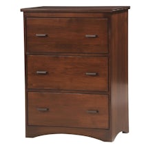Solid Wood Amish File Cabinets by DutchCrafters Amish Furniture