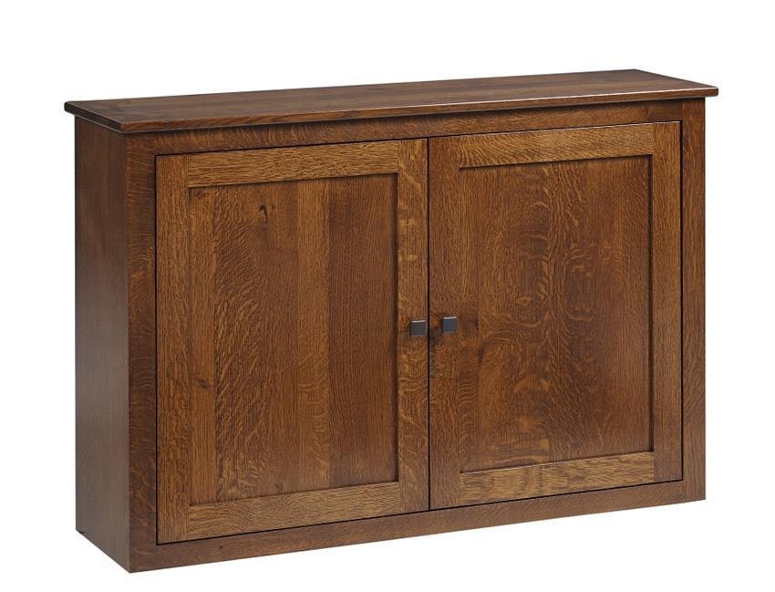 48" Credenza with Optional Hutch Top from DutchCrafters Amish