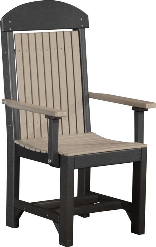 LuxCraft Poly Captain's Dining Chair from DutchCrafters Amish