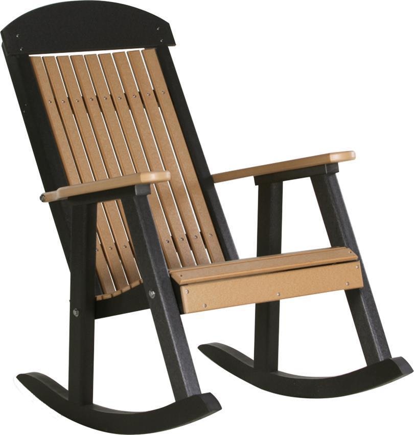 LuxCraft Porch Rocker from DutchCrafters Amish Furniture