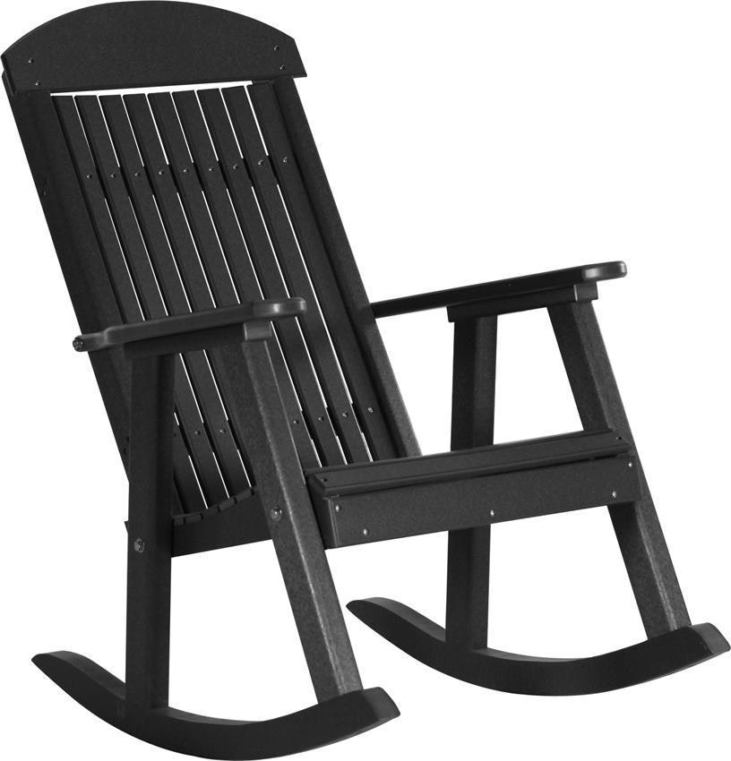 LuxCraft Porch Rocker from DutchCrafters Amish Furniture