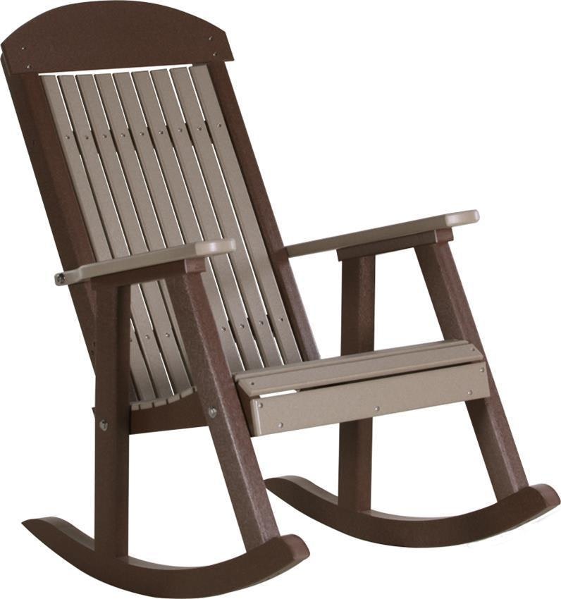 LuxCraft Porch Rocker from DutchCrafters Amish Furniture