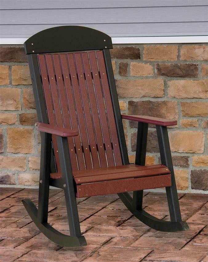 LuxCraft Porch Rocker from DutchCrafters Amish Furniture