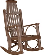 Amish Porch Rockers | Poly or Wood | Outdoor Relaxation