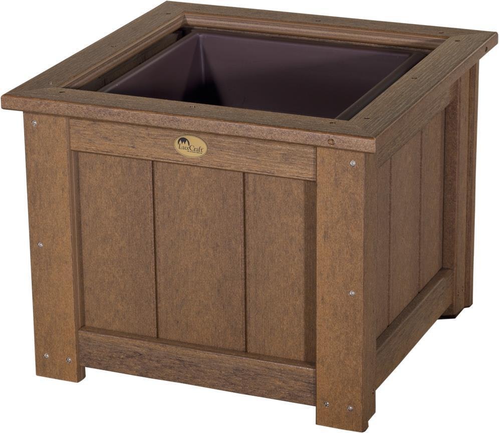 LuxCraft Poly 24" Square Planter from DutchCrafters Amish Furniture