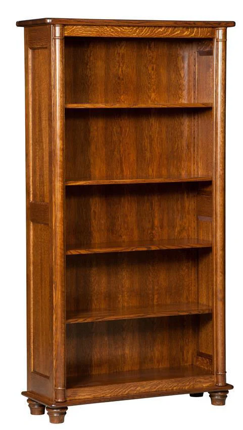 Solid Wood Amish Bookcases - Quality Made | DutchCrafters