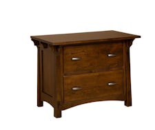 Solid Wood Amish File Cabinets by DutchCrafters Amish Furniture