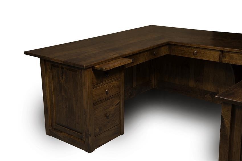 U-Shaped Desk for Office from DutchCrafters Amish Furniture