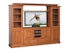 Amish Solid Wood Entertainment Centers and Corner TV Stands from