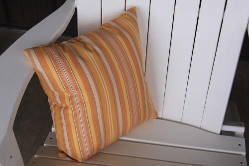 Rustic Hickory Outdoor Swing with Natural Finish from DutchCrafters
