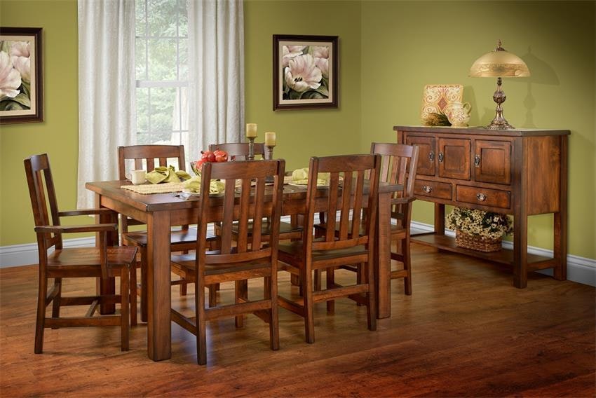 Northwood Mission Leg Dining Table from DutchCrafters Amish Furniture