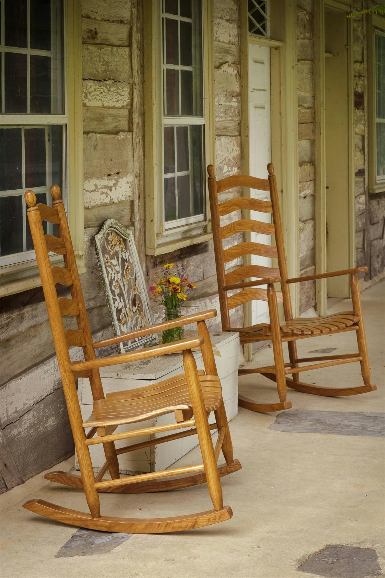 Classic Porch Rocker from Dutchcrafters Amish Furniture