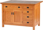 Custom Kitchen Islands | Solid Wood & Amish Made | DutchCrafters