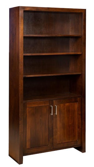 Solid Wood Amish Bookcases - Quality Made | DutchCrafters