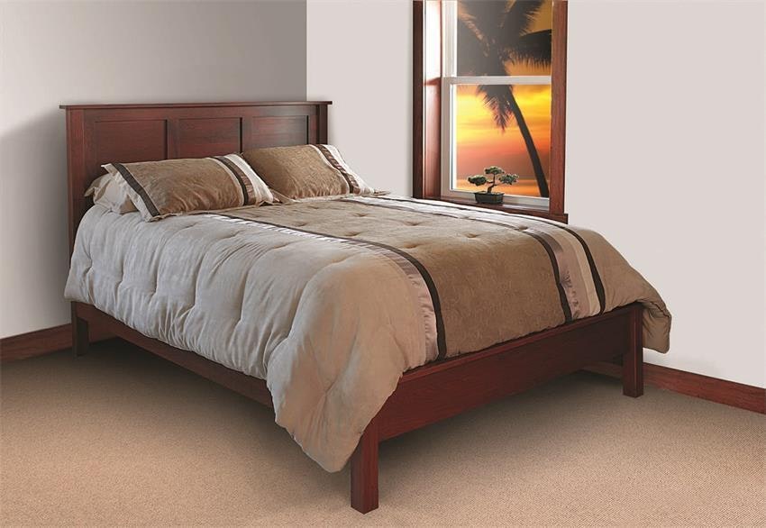 Vintage Shaker Bed from DutchCrafters Amish Furniture