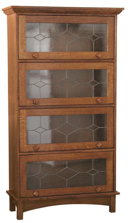 Solid Wood Amish Bookcases - Quality Made | DutchCrafters