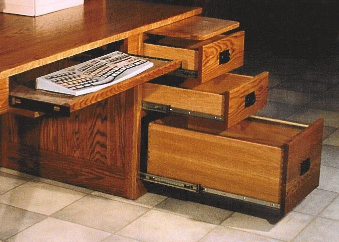 Mission Computer Desk from DutchCrafters Amish Furniture