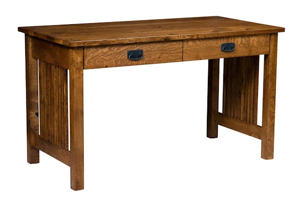 Oak Mission Computer Desk from DutchCrafters Amish Furniture