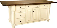 Custom Kitchen Islands | Solid Wood & Amish Made | DutchCrafters