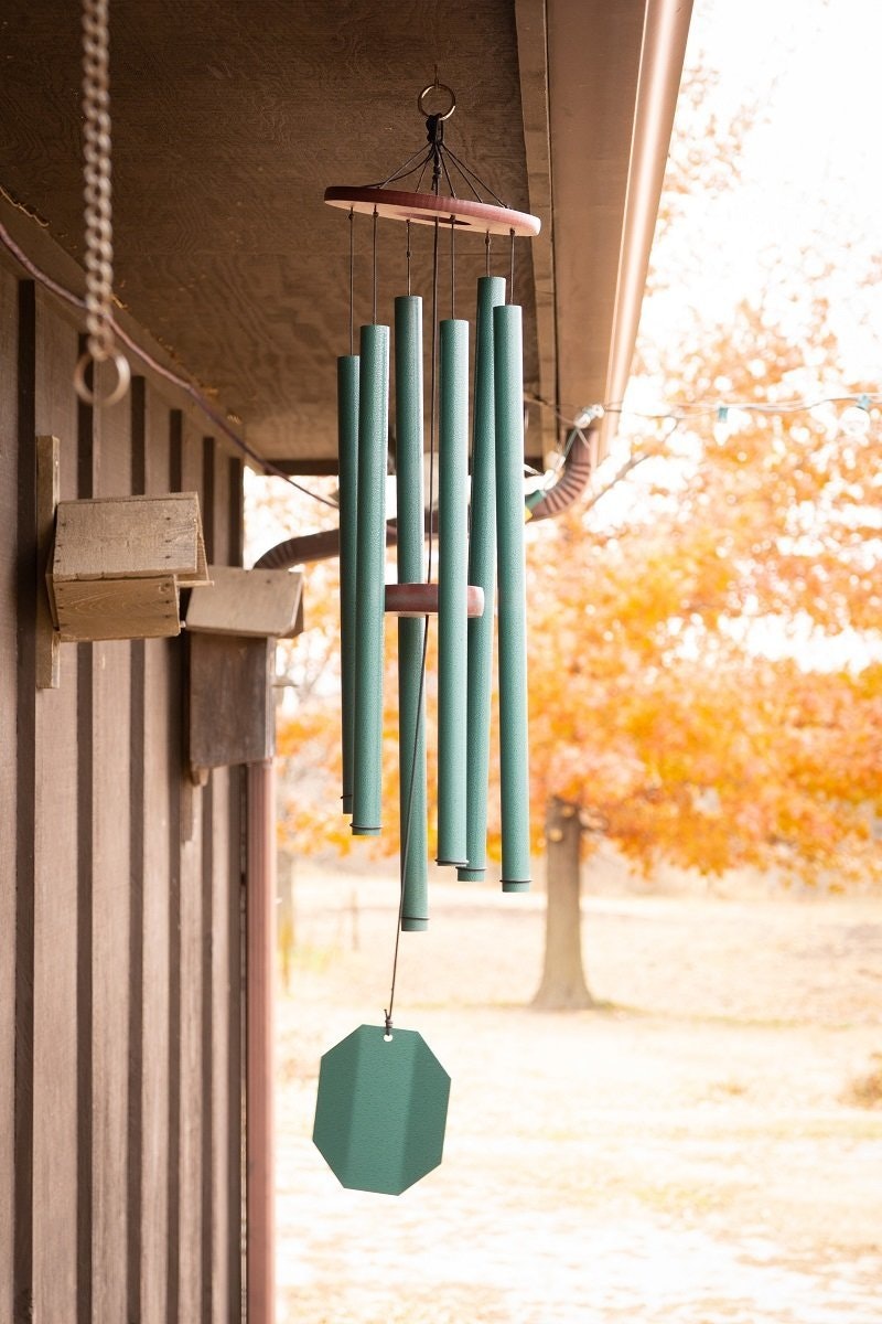 Tranquil Rain 41" Wind Chime from DutchCrafters Amish Furniture