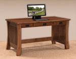 Quality Amish Solid Wood Writing Desk by DutchCrafters Amish Furniture