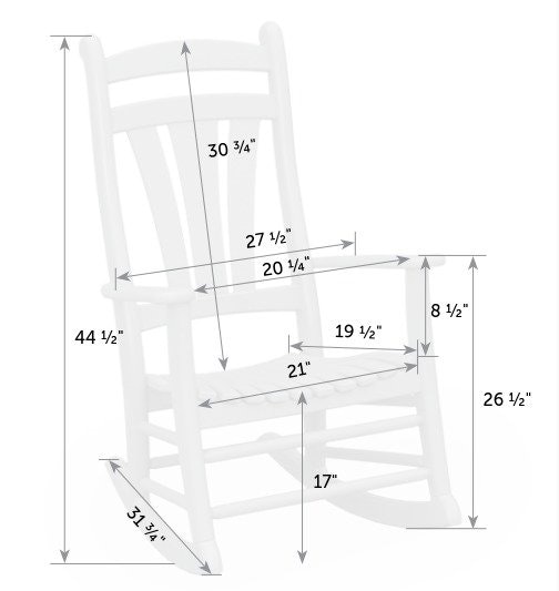 Seagrass High Tide Poly Rocker from DutchCrafters Amish Furniture