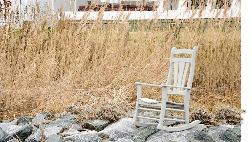 Seagrass High Tide Poly Rocker from DutchCrafters Amish Furniture