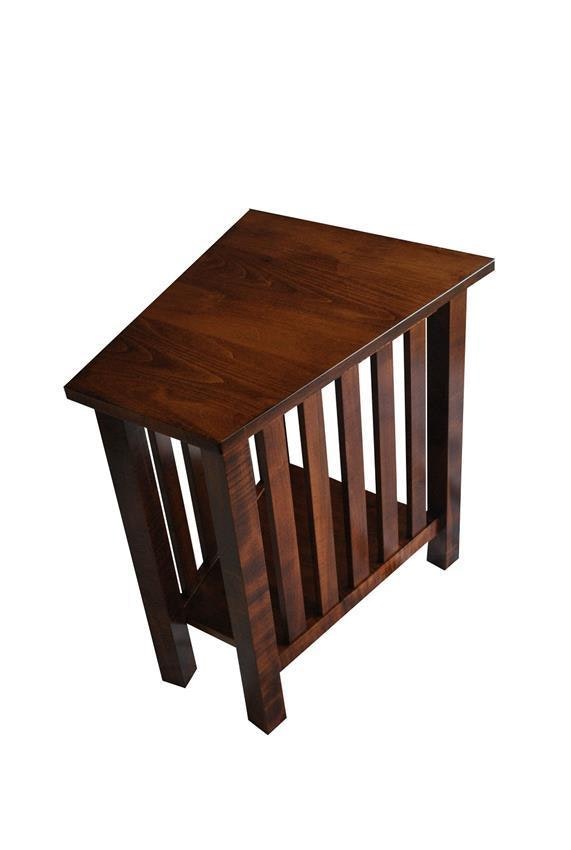 Amish Westerly Wedge End Table from DutchCrafters Amish Furniture