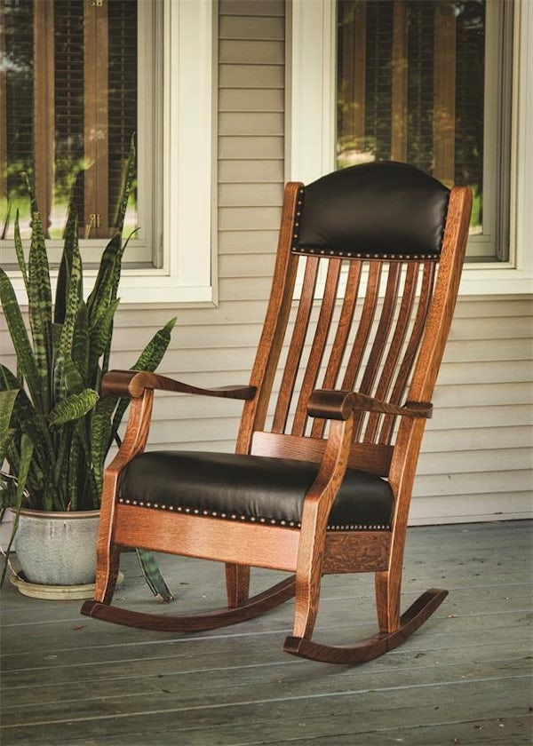 Amish Rockers & Gliders for Exceptional Comfort and Relaxation
