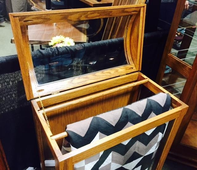 Heirloom Quilt Display Case | Amish Quilt Curio Cabinet
