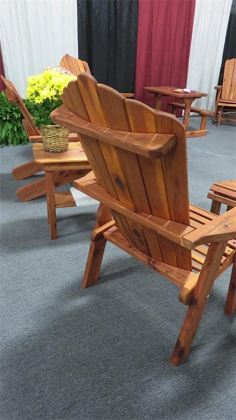 Red Cedar Adirondack Chair - Amish Handcrafted in the USA