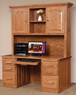 Amish Solid Wood Computer Desks by DutchCrafters Amish Furniture