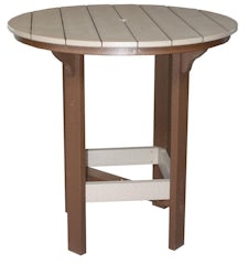 Amish Made Outdoor Wood and Poly Pub Tables from DutchCrafters Amish
