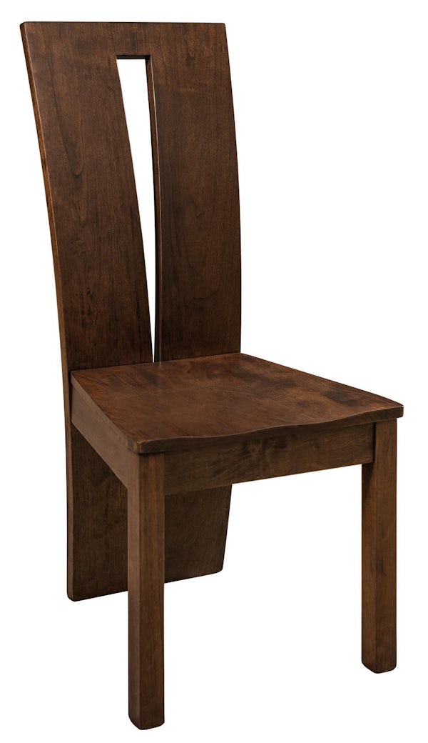 Contemporary Solid Wood Dining Chair from DutchCrafters Amish