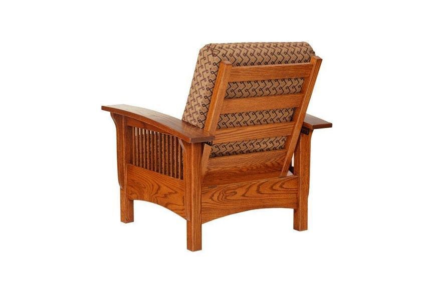 Mission Morris Lounge Chair with Adjustable Back from DutchCrafters