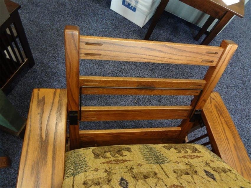 Mission Morris Lounge Chair with Adjustable Back from DutchCrafters