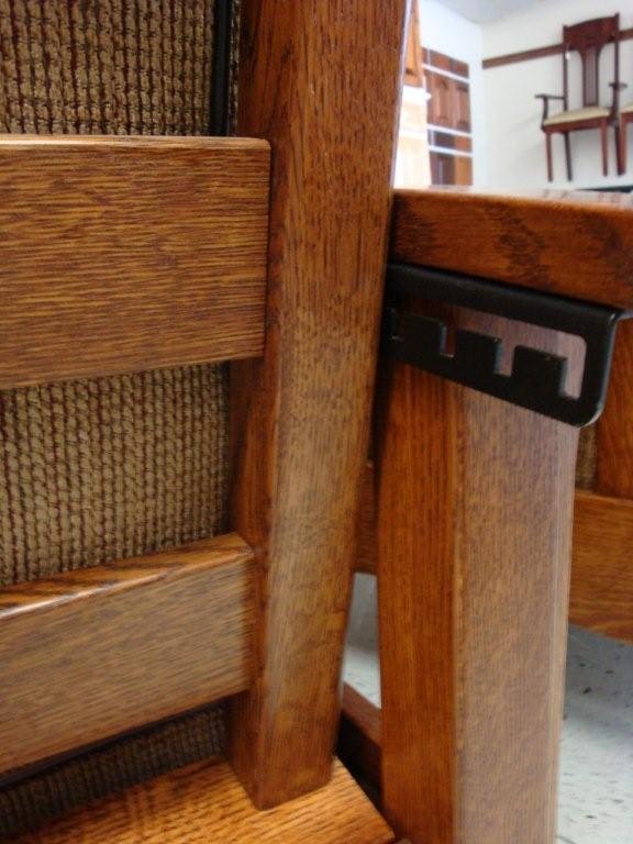 Amish Mission Lounge Chair - Adjustable Back Comfort | DutchCrafters