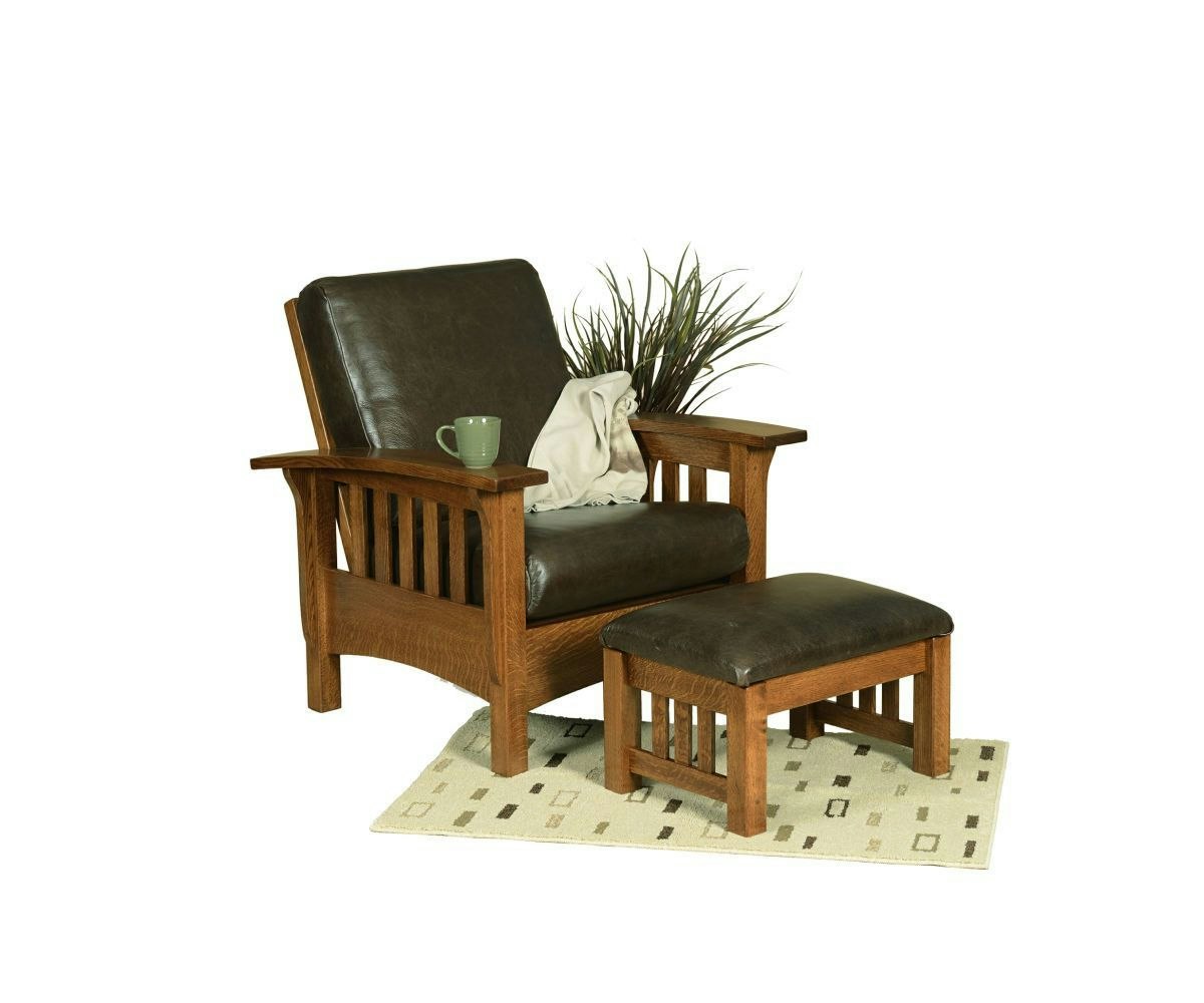 Mission Morris Lounge Chair with Adjustable Back from DutchCrafters