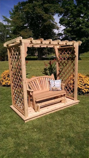 American-made Arbors by Dutchcrafters Amish Furniture
