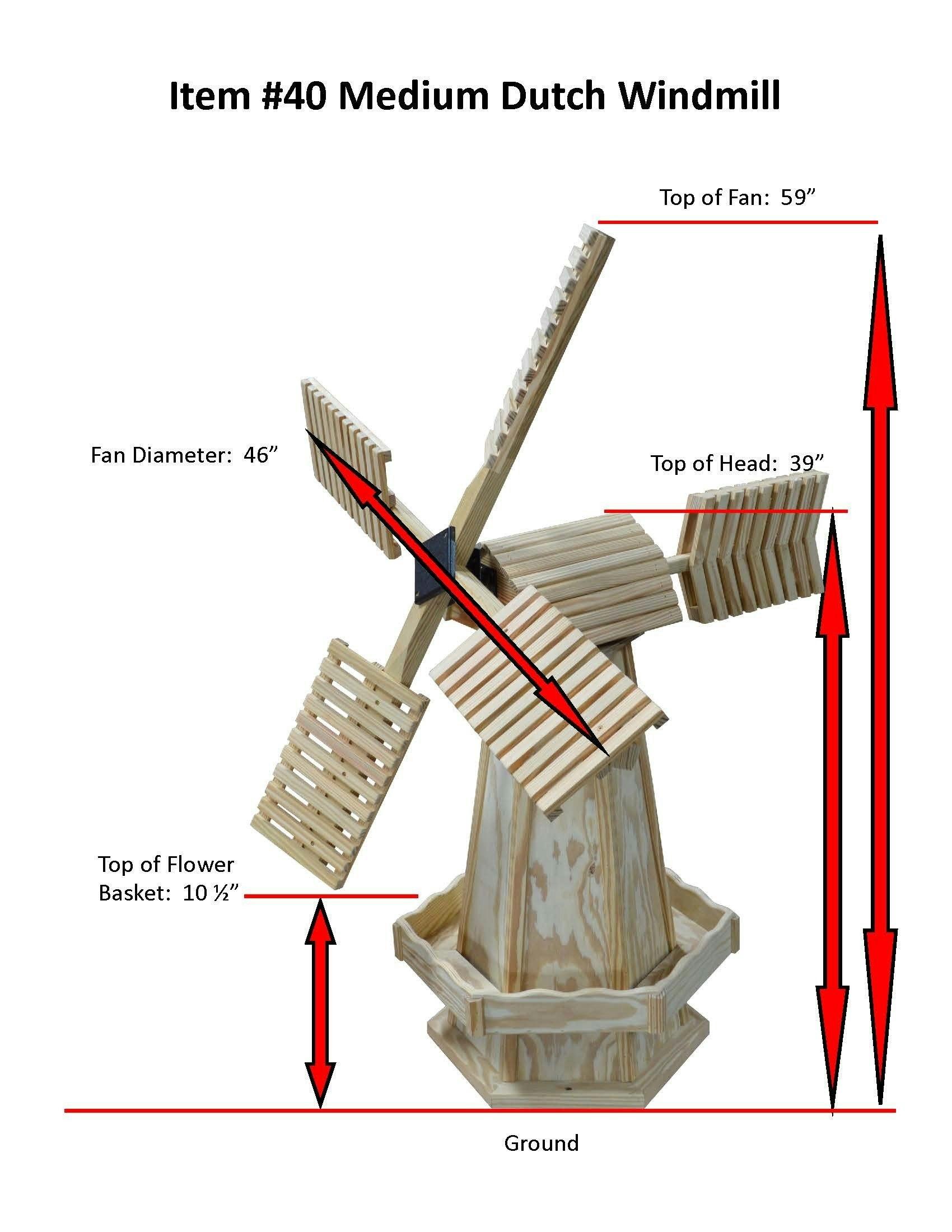 Dutch Windmill From Dutchcrafters Amish Furniture